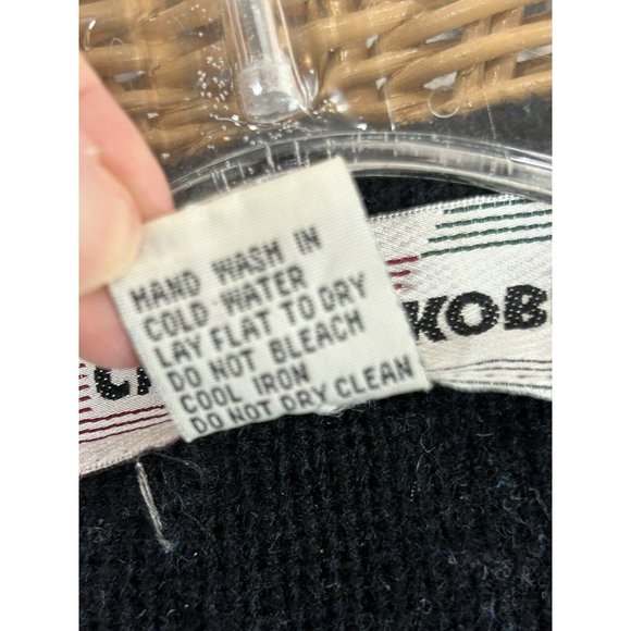 Crystal Kobe | Sweaters | Crystal Kobe Cardigan Black Large Vintage ...